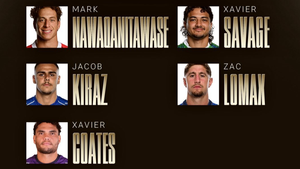 Trophées - NRL Dally M 2025 : Les ailiers - Rugby à XIII - Treize Mondial